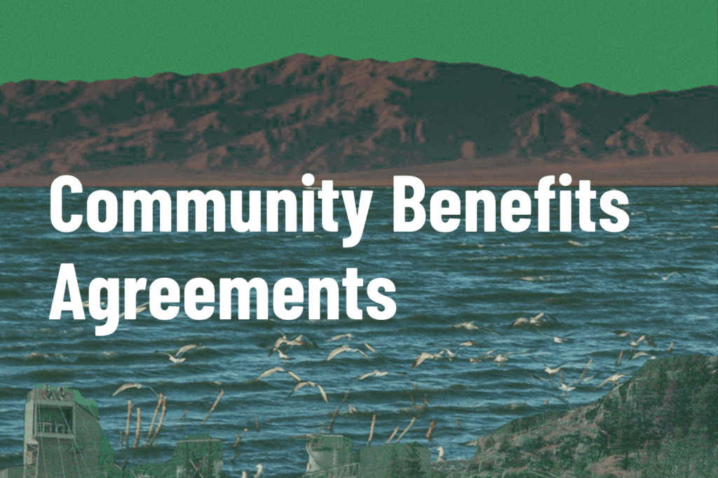 Community Benefits Agreements - Climate and Community Institute
